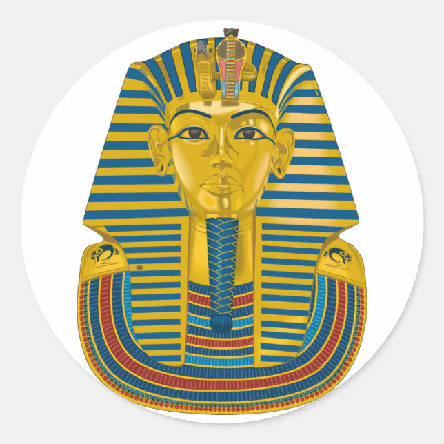 TUT Mask Classic Round Sticker | Zazzle
