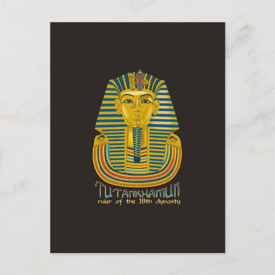 Tutankhamun mummy, the ancient King Tut of Egypt Postcard | Zazzle.com