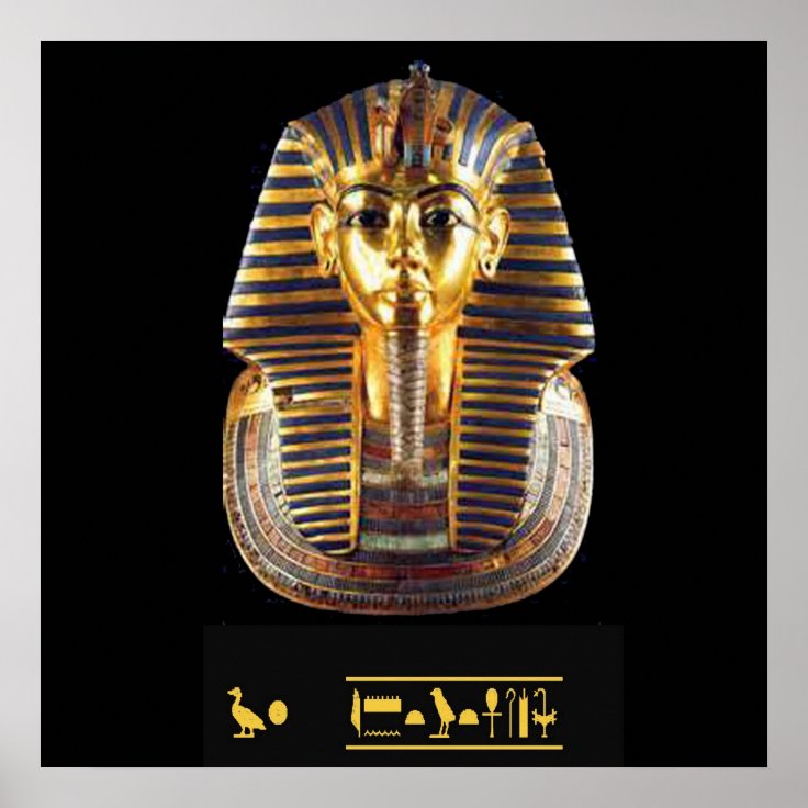 TUTANKHAMUN POSTER | Zazzle