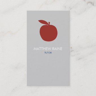 Tutor Business Card | Zazzle