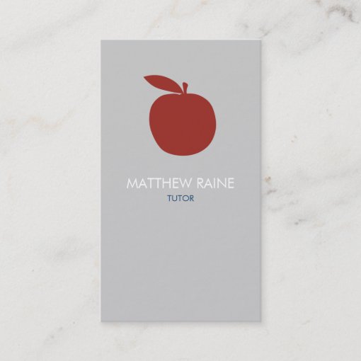 Tutor Business Card | Zazzle