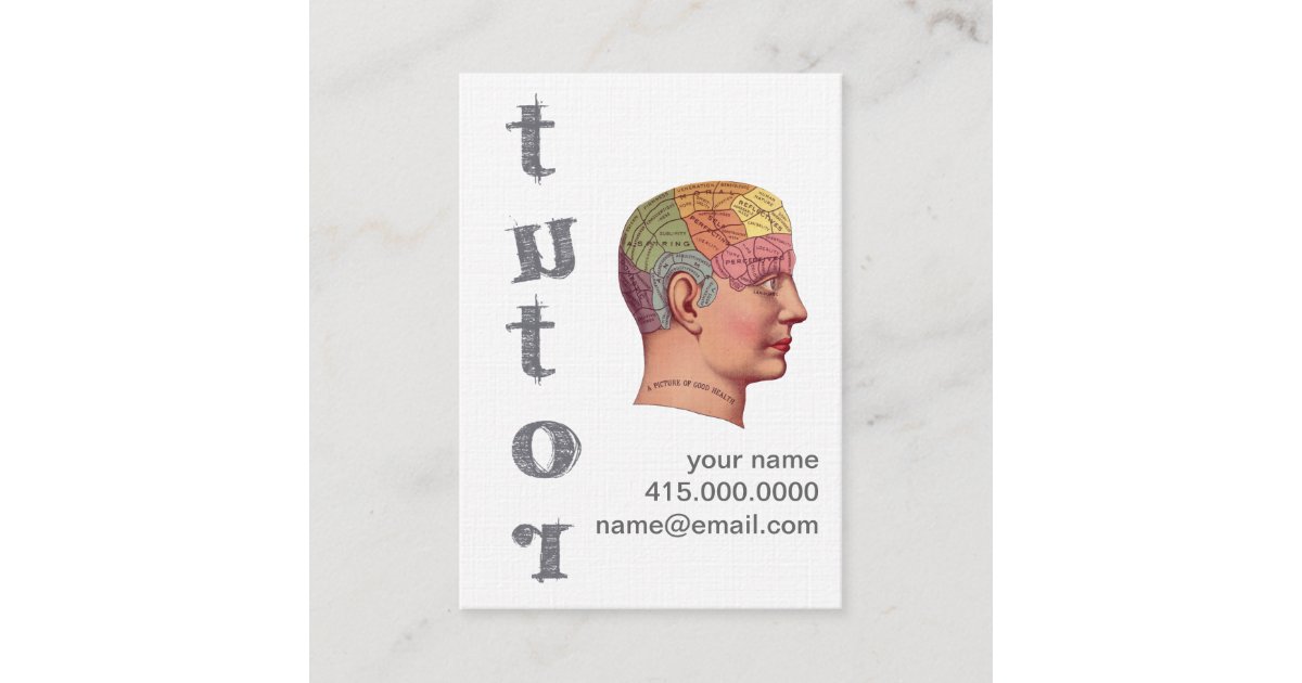 Tutor Business Card | Zazzle
