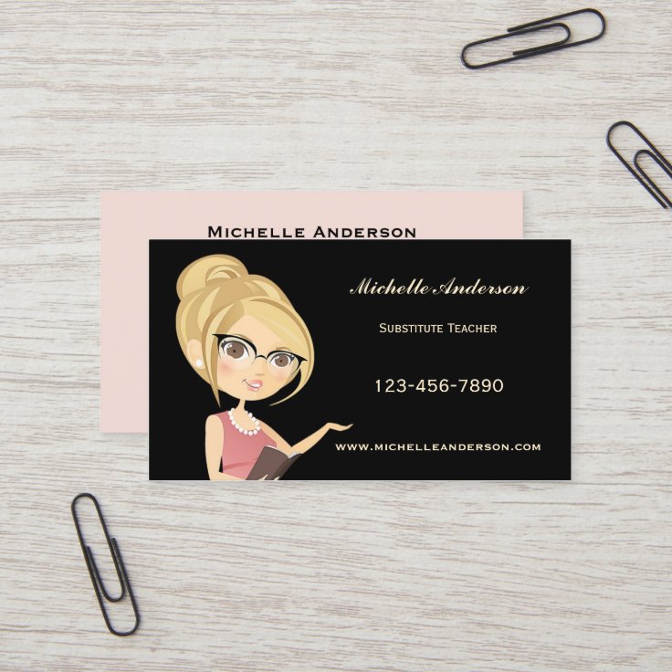 Tutor Teacher Education Business Card | Zazzle