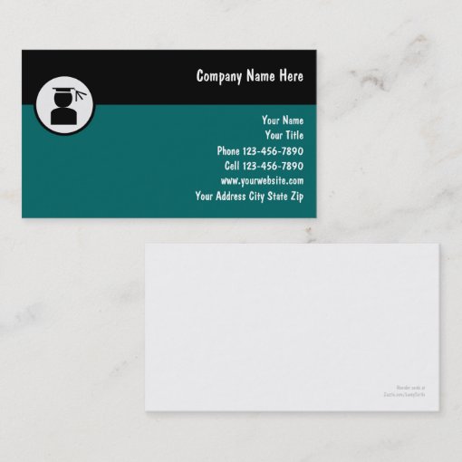 Tutoring Business Cards | Zazzle