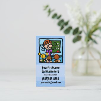 Tutoring.Tutor.Appointment reminder.Custom text Appointment Card | Zazzle