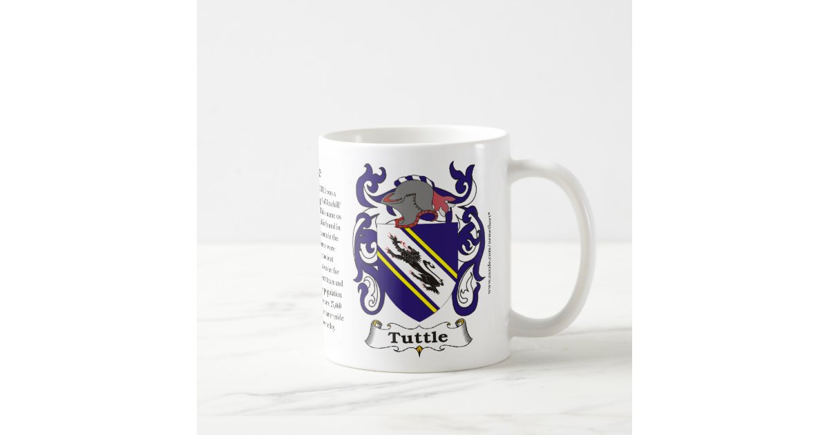 Tuttle Family Coat of Arms Mug | Zazzle