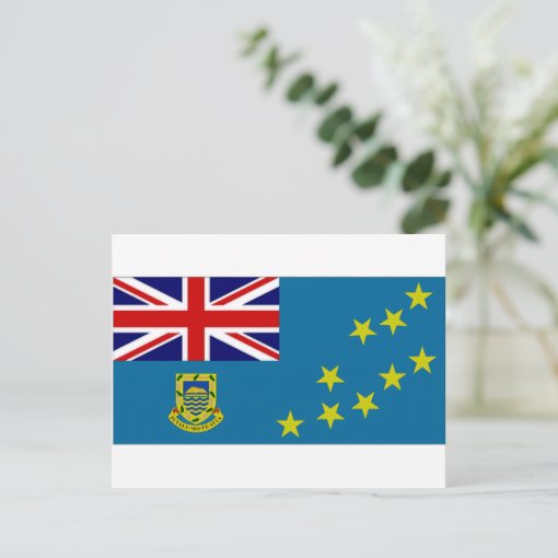 Tuvalu State Flag Postcard | Zazzle