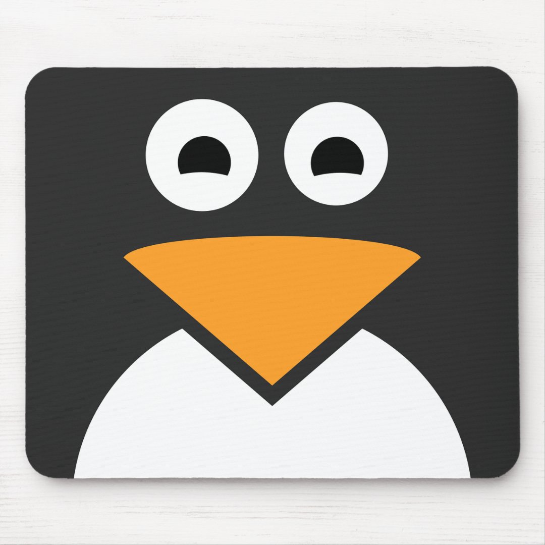 Tux Mousepad | Zazzle
