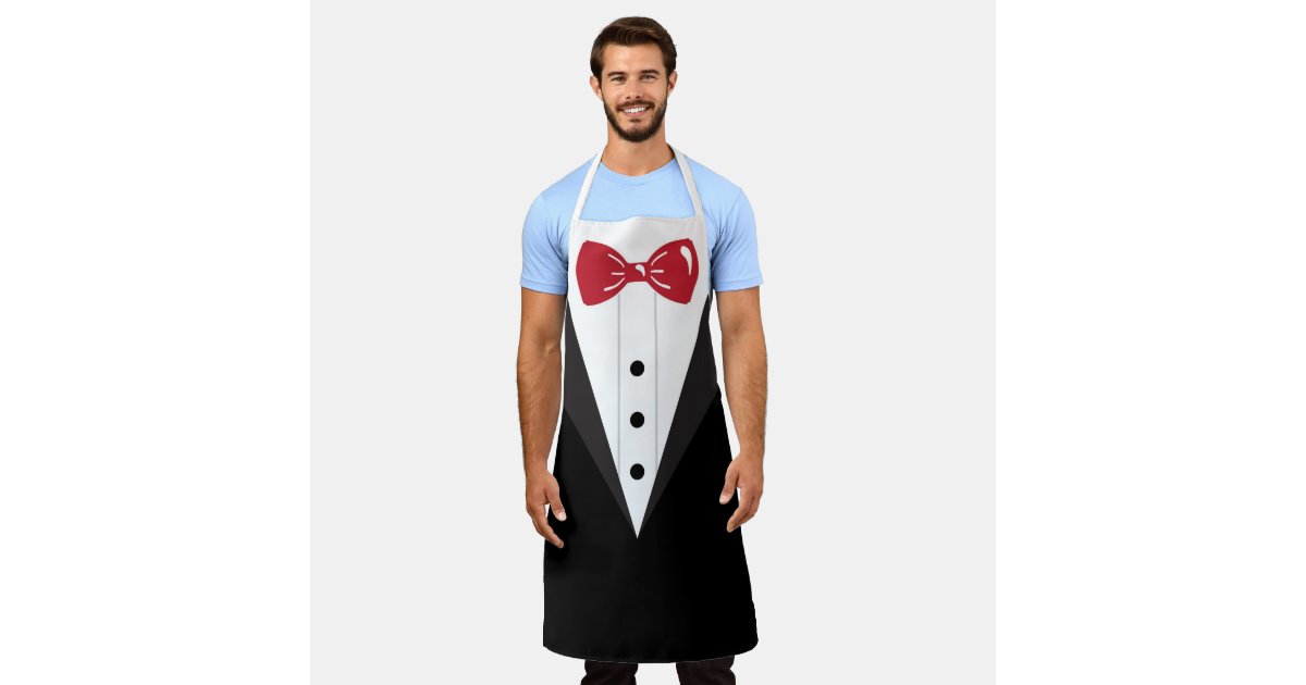 Tuxedo Apron | Zazzle