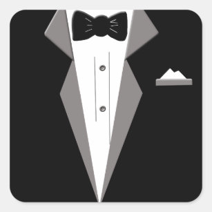 Tuxedo Stickers | Zazzle