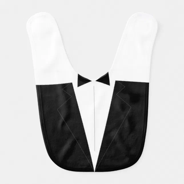 Tuxedo Bib | Zazzle