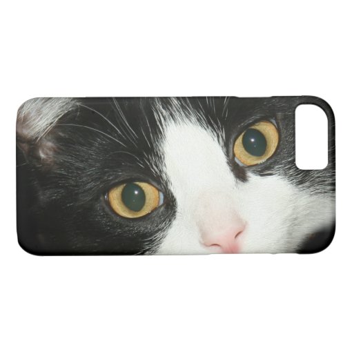 Tuxedo cat face Case-Mate iPhone case | Zazzle
