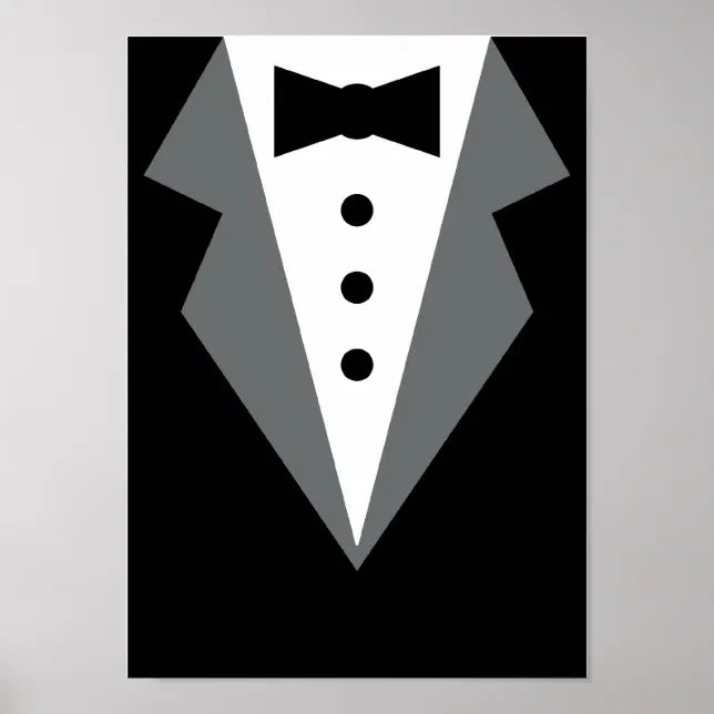 Tuxedo Poster | Zazzle