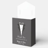 Tuxedo Wedding Favor Boxes (Bride Groom) | Zazzle