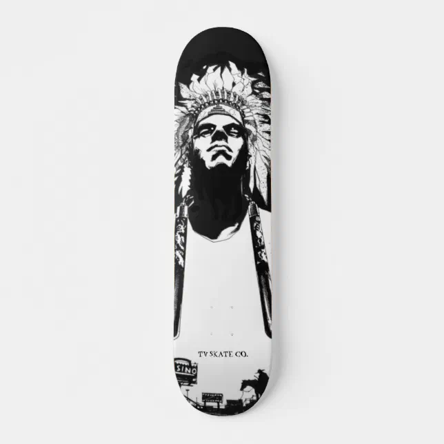TV SKATE CO. SKATEBOARD | Zazzle