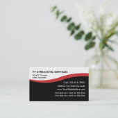 TV Streaming Service Business Cards | Zazzle