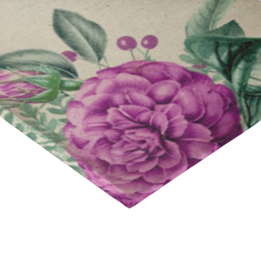 Tweedledee and Tweedledum Floral Wonderland Craft Tissue Paper | Zazzle