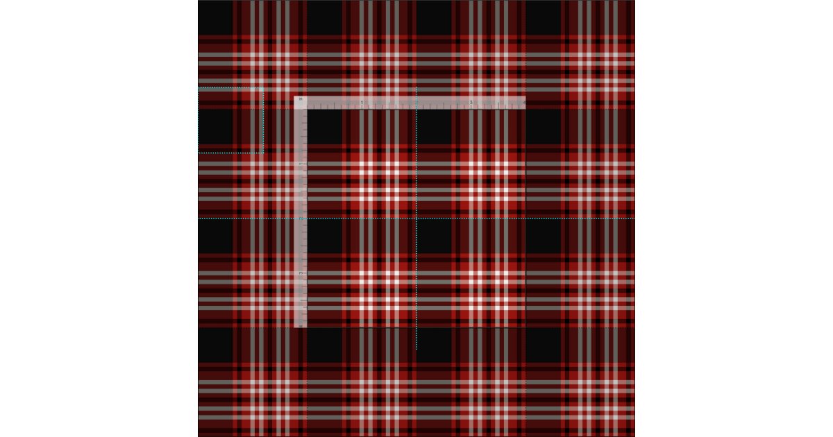 Tweedside Scotland District Tartan Fabric | Zazzle
