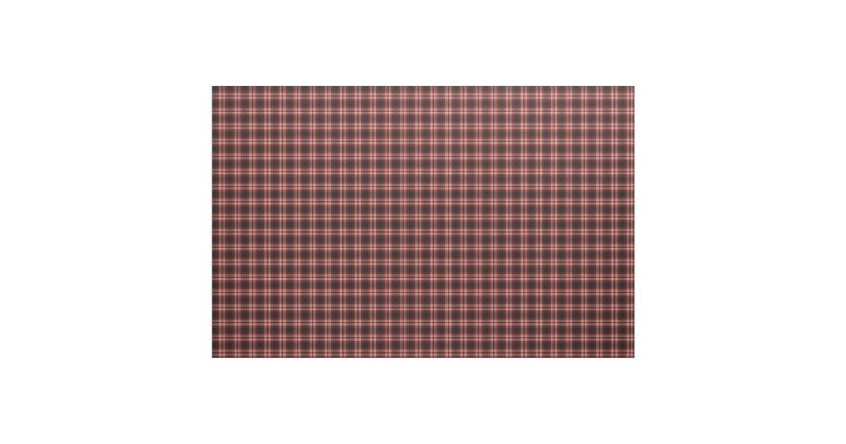 Tweedside Scotland District Tartan Fabric | Zazzle
