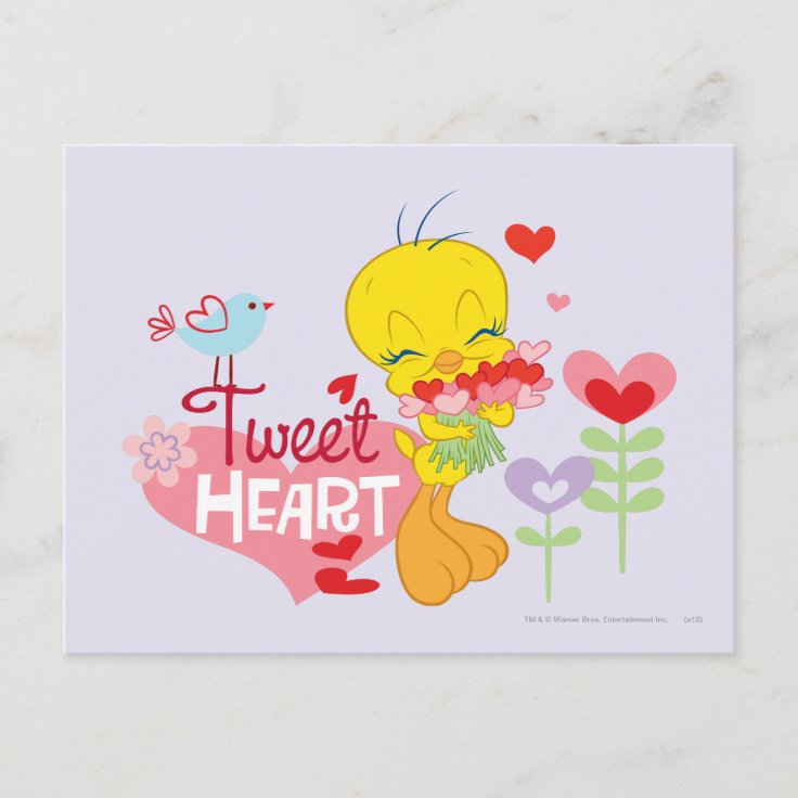 Tweet Heart Postcard | Zazzle
