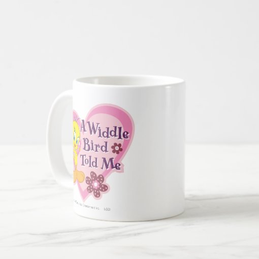 TWEETY™ "A Widdle Bird Told Me" Coffee Mug | Zazzle