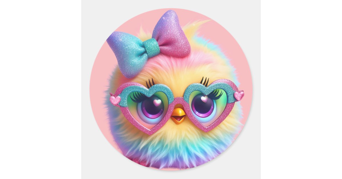 Tweety classic round sticker | Zazzle