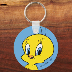 TWEETY™ | Clever Bird Keychain | Zazzle