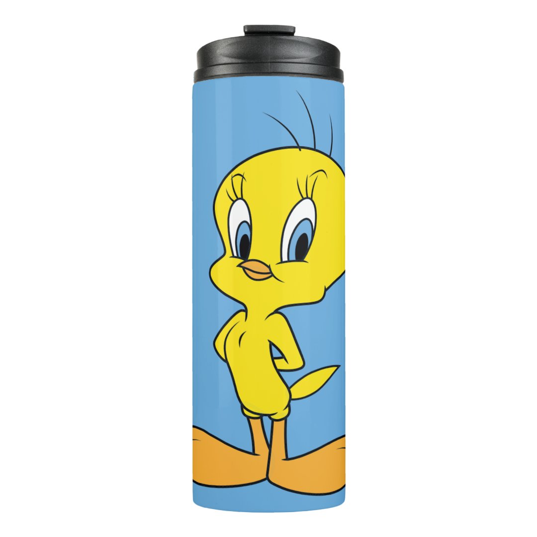TWEETY™ | Clever Bird Thermal Tumbler | Zazzle