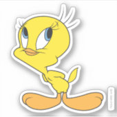 TWEETY™ Hmm Sticker | Zazzle