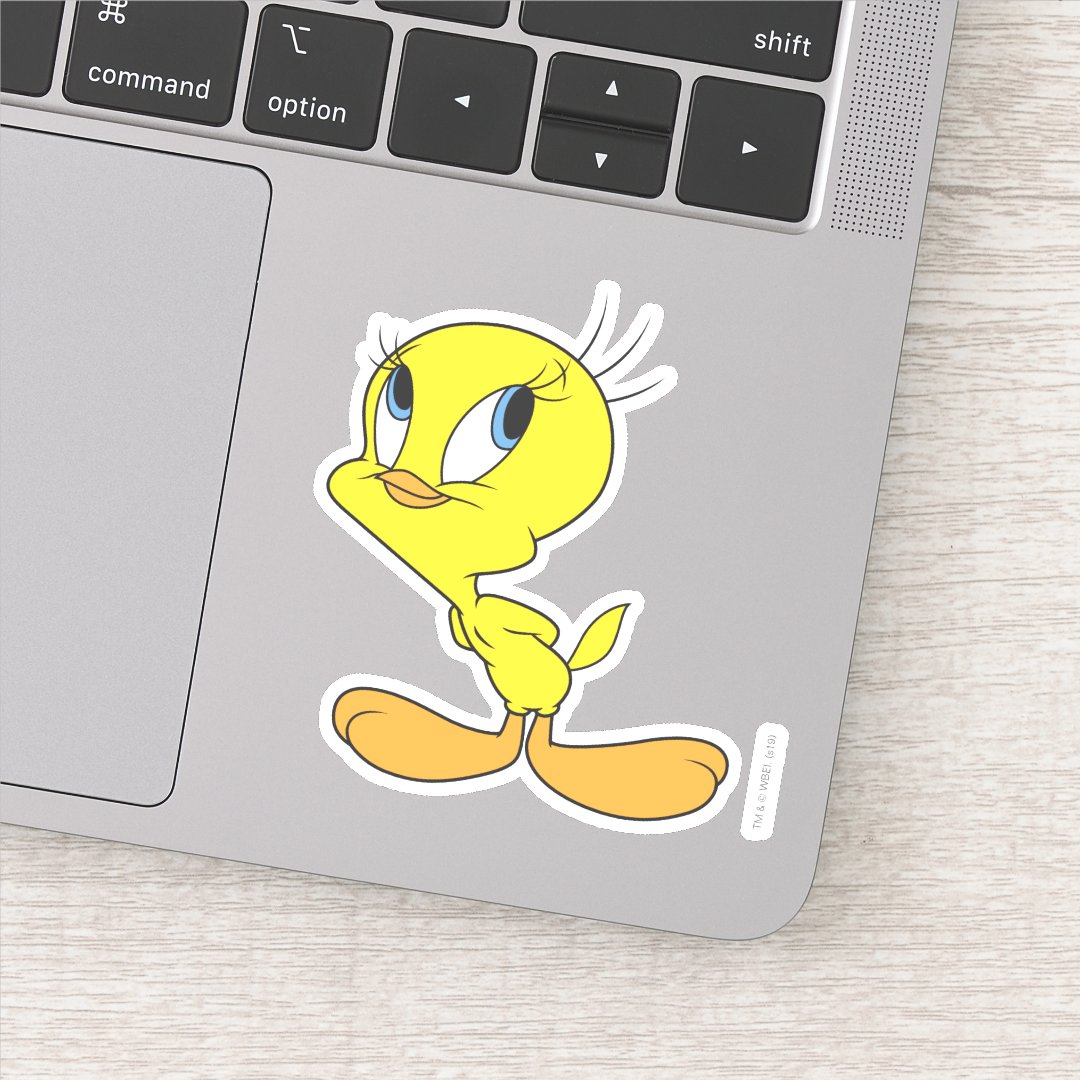 Tweety Hmm Sticker | Zazzle