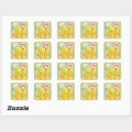 TWEETY™ "I Tawt I Taw A Puddy Tat" Square Sticker | Zazzle