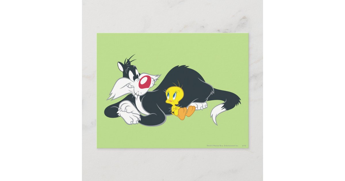 Tweety In Action Pose 14 Postcard | Zazzle