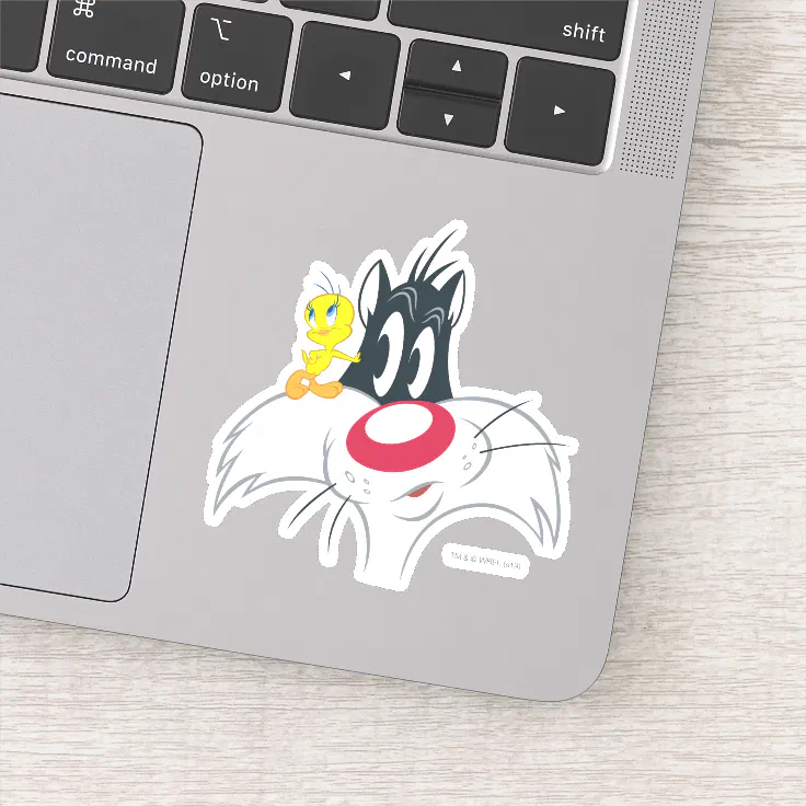 Tweety In Action Pose Sticker | Zazzle