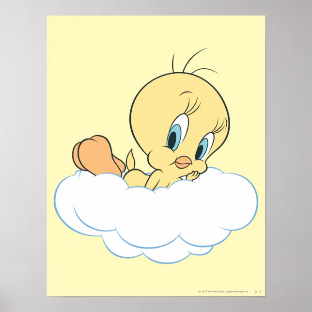 TWEETY™ In The Clouds Pose 3 Poster | Zazzle
