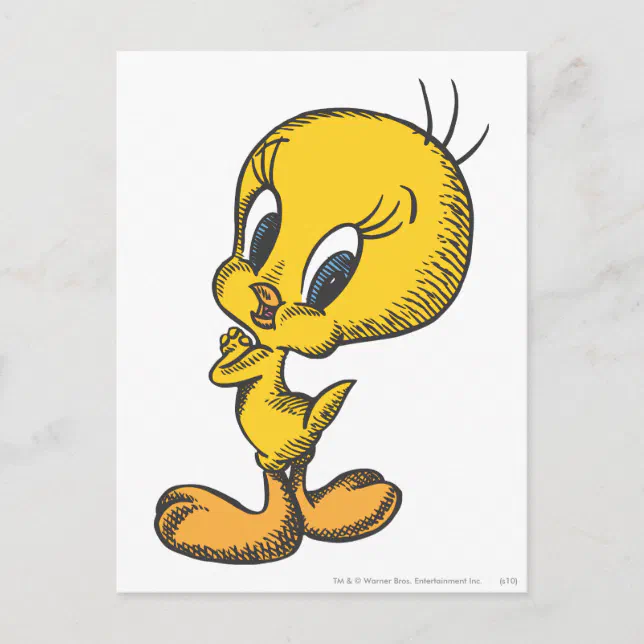 TWEETY™ Lovely Postcard | Zazzle
