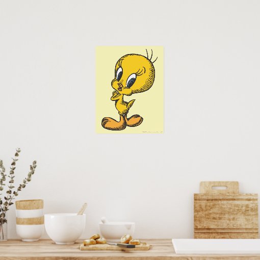 Tweety Lovely Poster | Zazzle