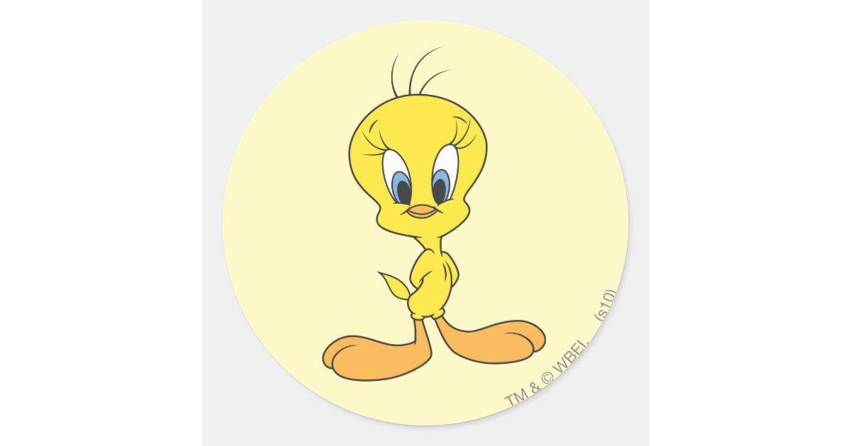 TWEETY™ Proud Classic Round Sticker | Zazzle