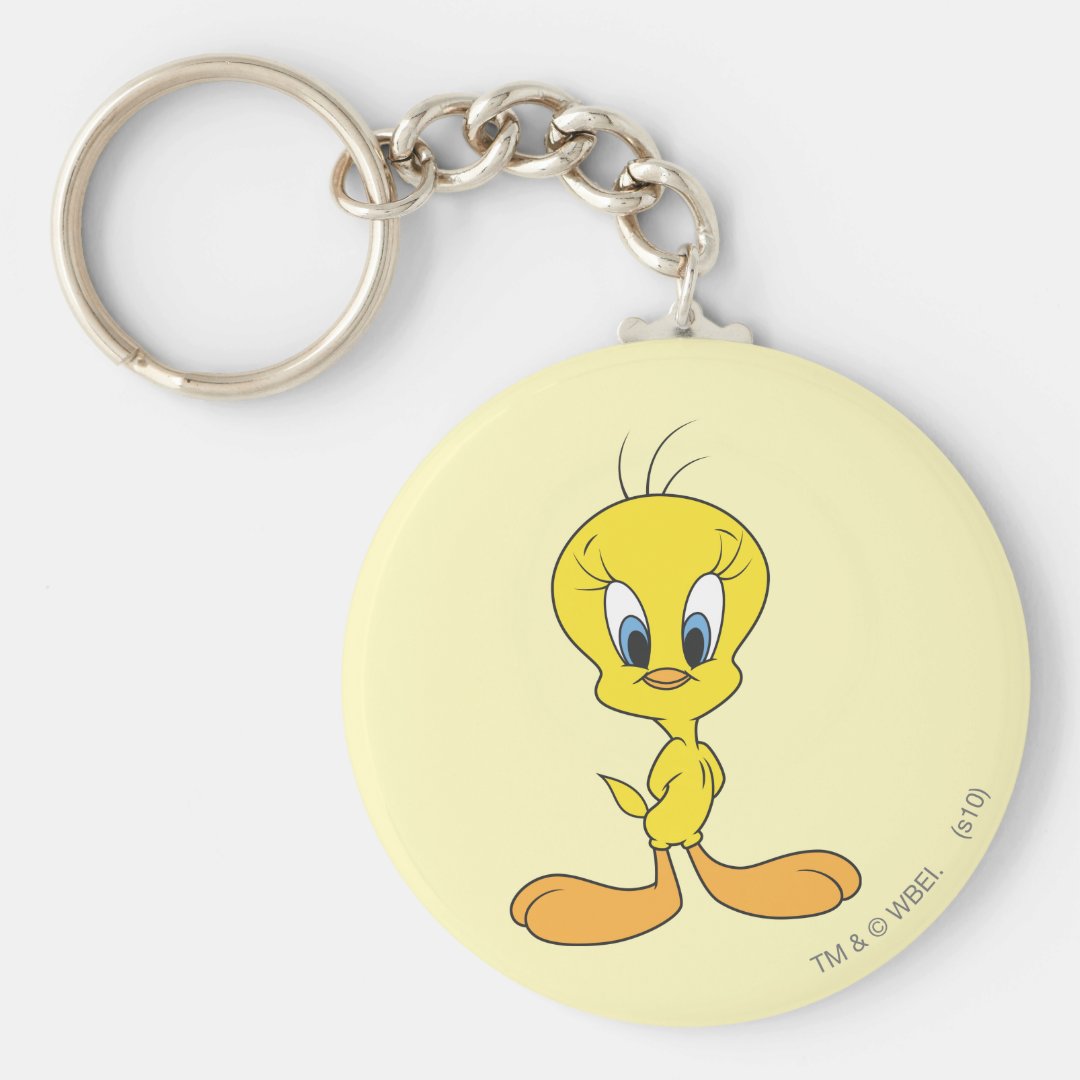 Tweety Proud Keychain | Zazzle