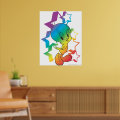 TWEETY™ Rainbow Stars Poster | Zazzle