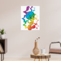 TWEETY™ Rainbow Stars Poster | Zazzle