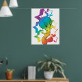 TWEETY™ Rainbow Stars Poster | Zazzle