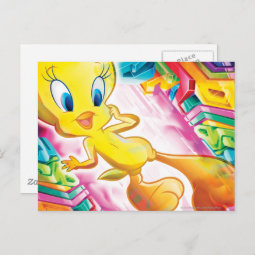 TWEETY™ Sliding Postcard | Zazzle