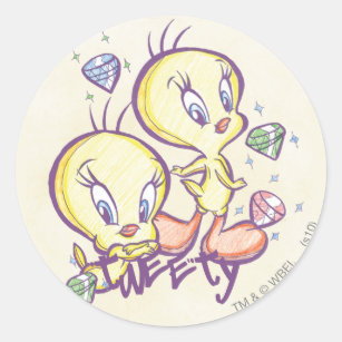 Tweety Bird Stickers - 100% Satisfaction Guaranteed | Zazzle