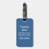 Tweety With Roses Luggage Tag | Zazzle