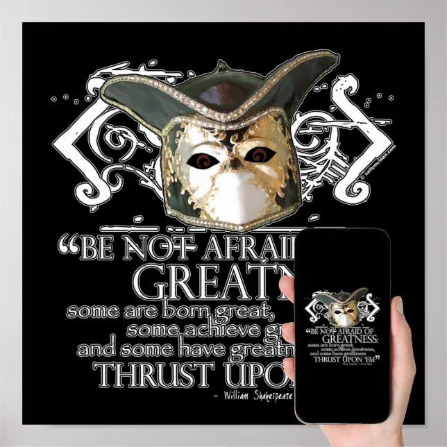 Twelfth Night Quote Poster | Zazzle