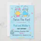Twice The Fun Twin Birthday Party Invitation | Zazzle