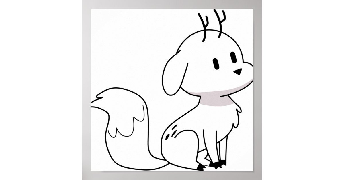 Twig Deerfox Hilda Poster | Zazzle