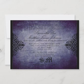 Twilight Wedding Invitation Card | Zazzle