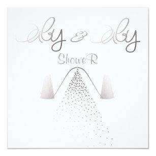 Drop In Baby Shower Invitations | Zazzle