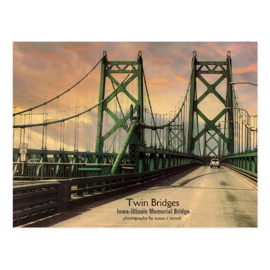 Twin Bridges Historic Postcard | Zazzle.com